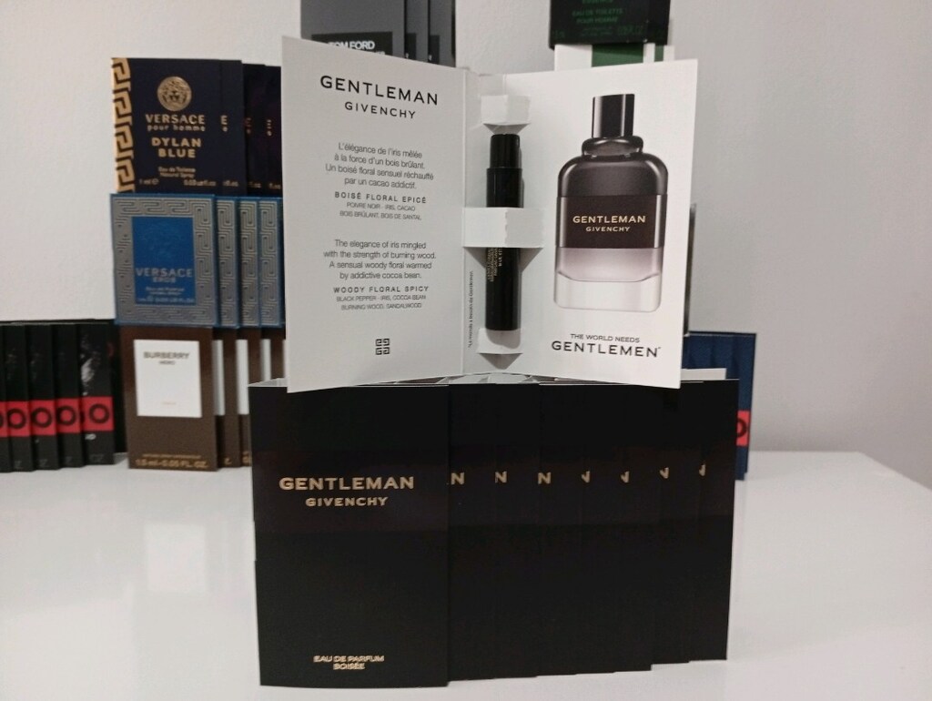 Givenchy Gentlemen 1 ML x 9 Adet Yüzde Yüz Orjinal Sample Erkek Parfüm ...
