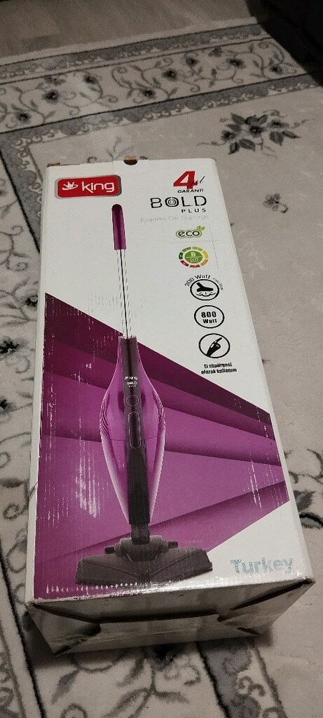 King Bold Plus marka elektirikli dik süpürge | Türkiye'deki İkinci El ...