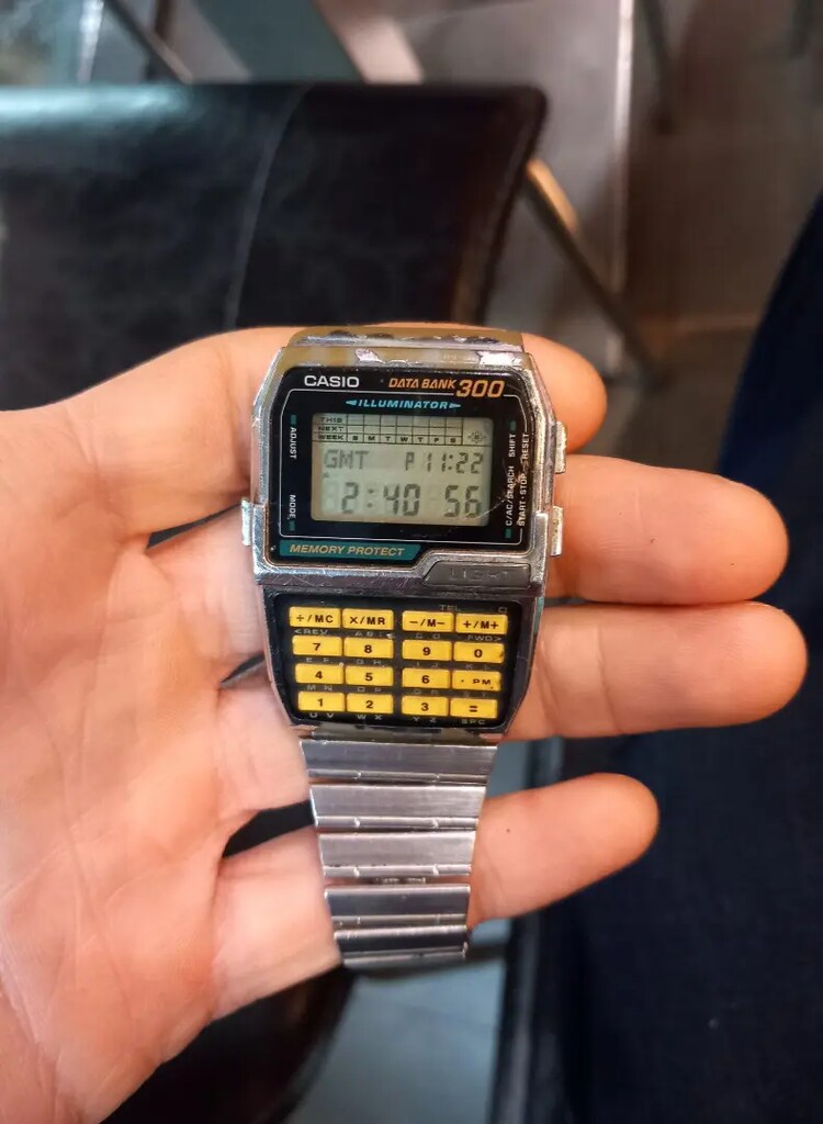 Casio dbc 3000 Databank 300 Hesap Makineli Kol Saati | Türkiye'deki ...