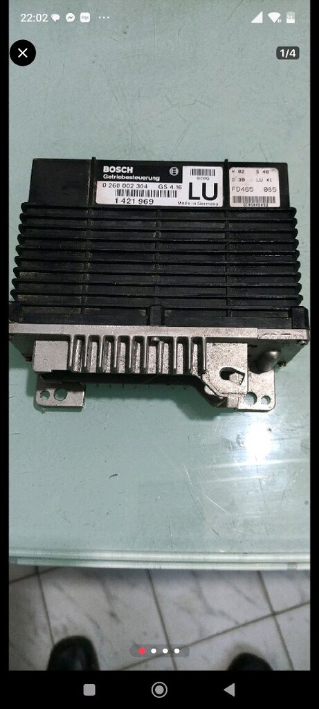 BMW E36 3161 otomatik şanzuman kontrol modülü 800 tl - letgo'dan ...