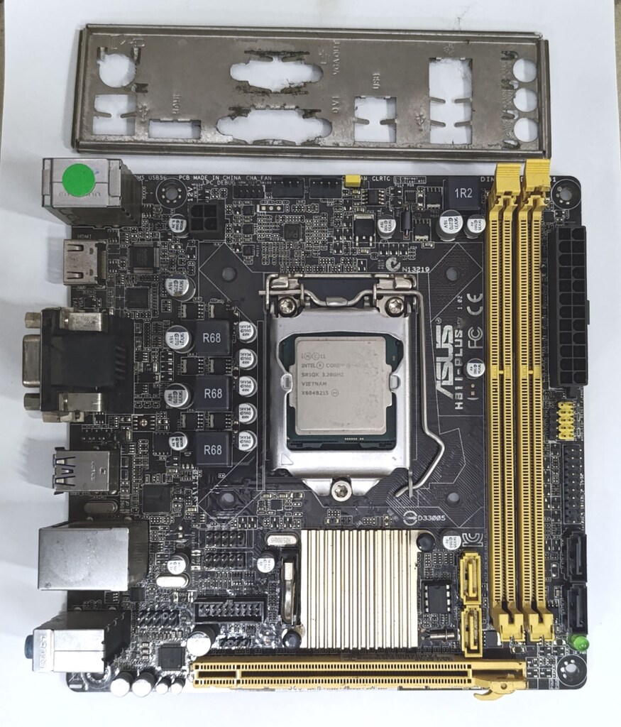 ASUS H81I-PLUS 1150 PIN MINI ITX ANAKART-KARGO DAHİL FİYAT - letgo'dan ...