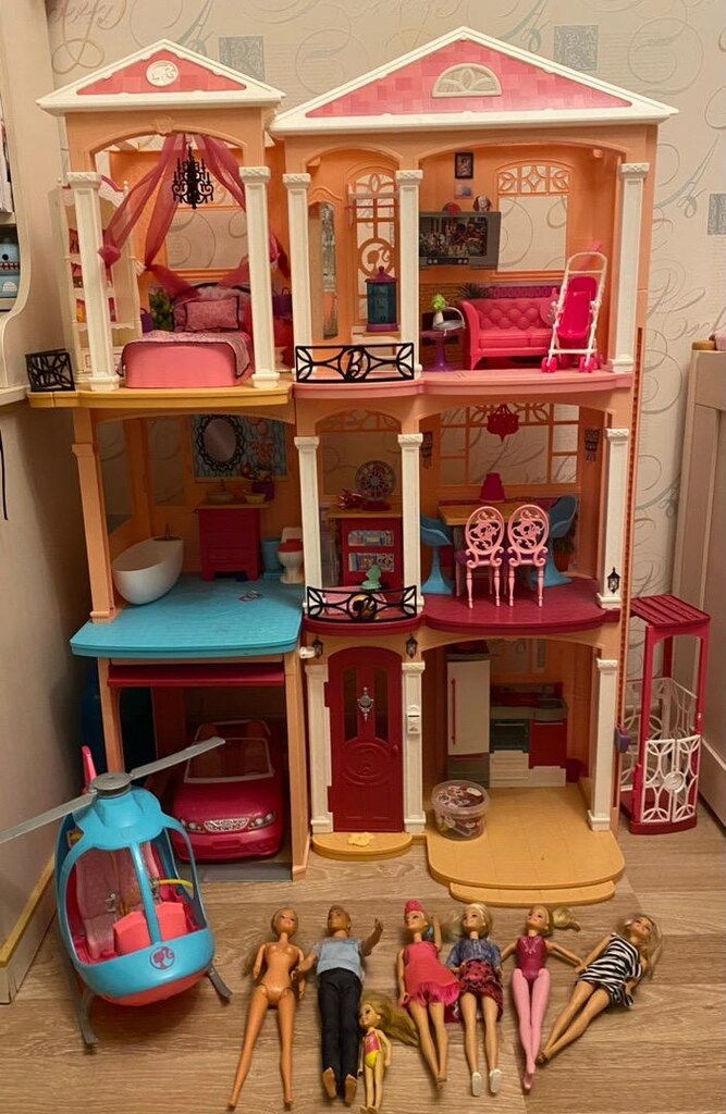 Büyük barbie evi - Oyuncak - 1672384037