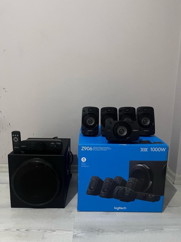 LOGİTECH 5.1 1000W ses sistemi | Türkiye'deki İkinci El Eşyaları Al ...