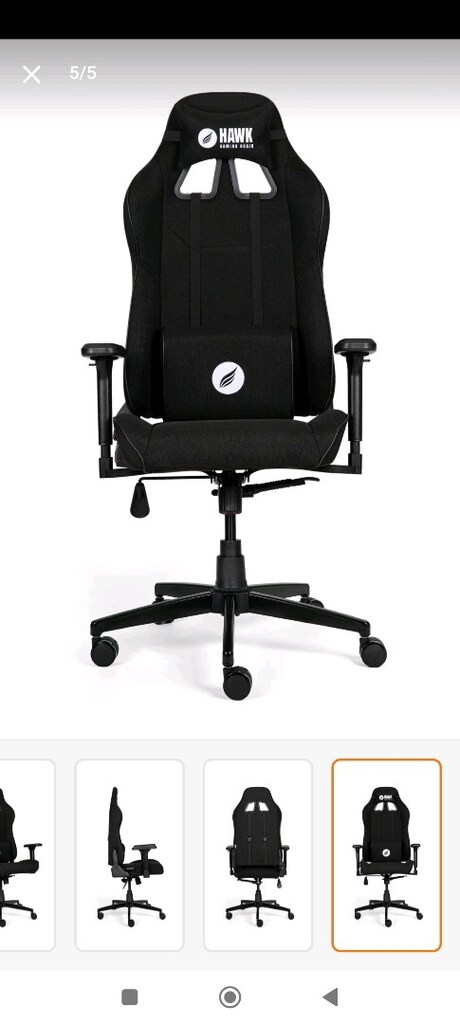 HAWK GAMİNG CHAİR fab v4 kumaş oyuncu koltuğu - letgo'dan Sıfırından ...