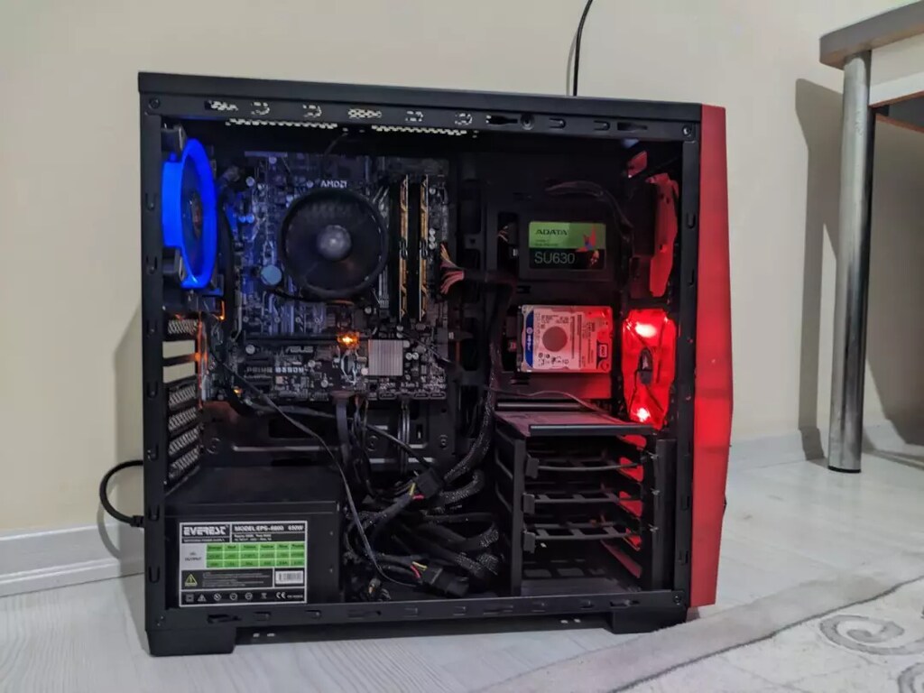 Gaming Kasa 2200G Apu Oyuncu Bilgisayarı Oyuncu Kasa Gaming PC ...