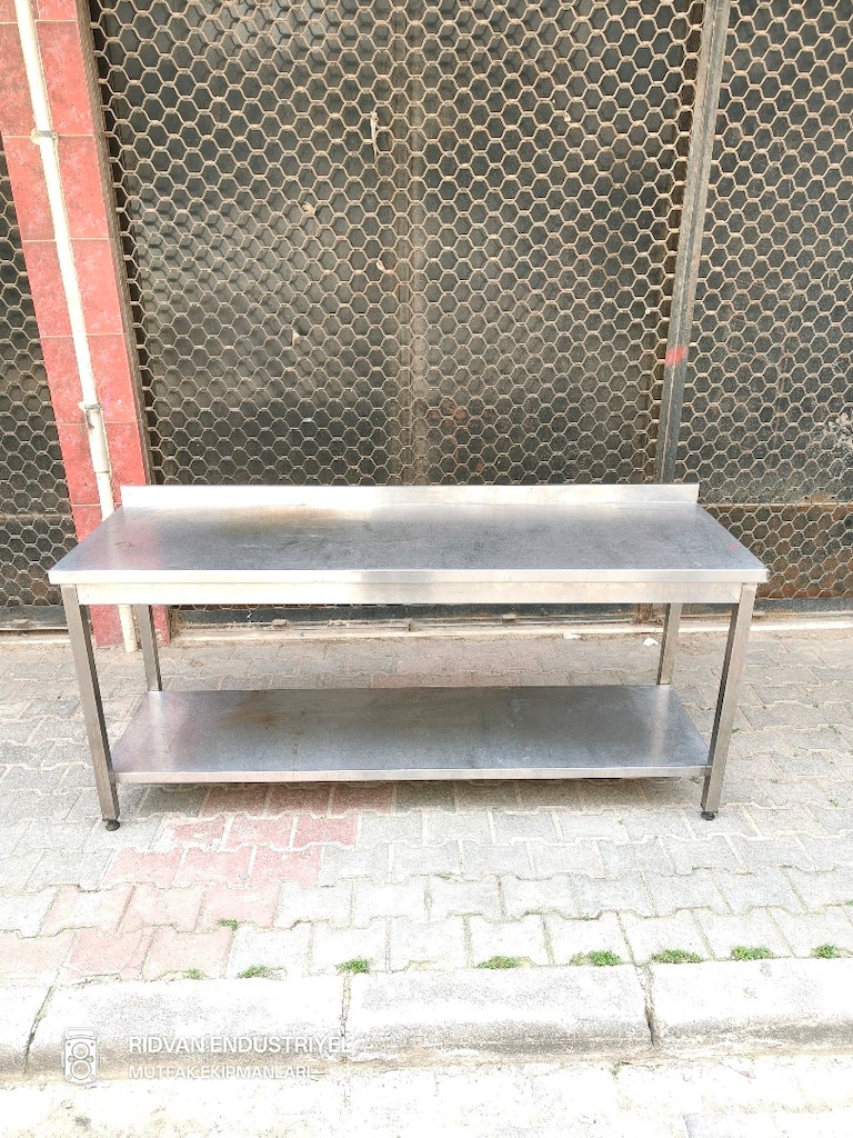 krom tezgah hazır mutfak paslanmaz krom çalışma tezgahı - letgo'dan ...