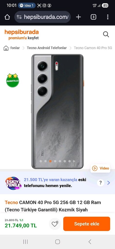 tecno 40 pro - Sıfırından Uygun Fiyata Al