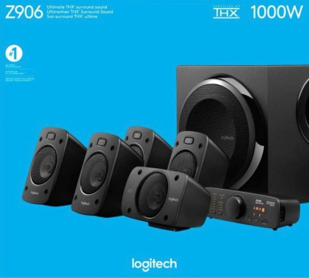 Logitech z906 1000w. 5+1 - Sıfırından Uygun Fiyata Al