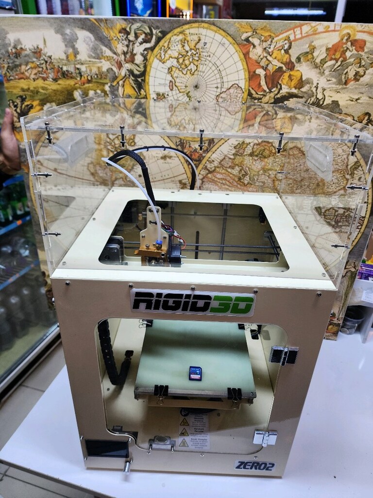 rigid zero 2 3d yazıcı ön kapaklı ve üst muhafazlı tip | Türkiye'deki ...