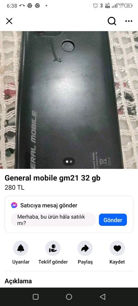 gm 310 | Türkiye'deki İkinci El Eşyaları Al & Sat - Letgo