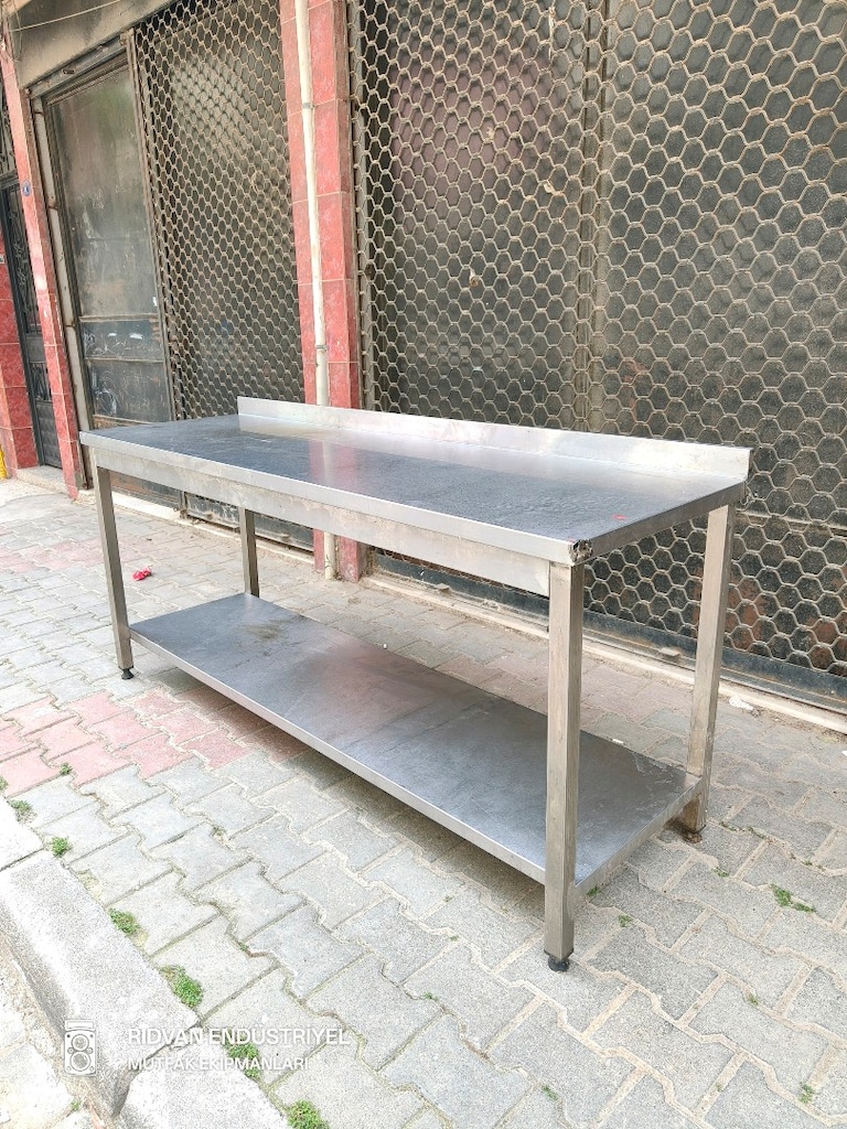 krom tezgah hazır mutfak paslanmaz krom çalışma tezgahı - letgo'dan ...