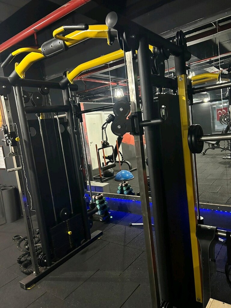 MAXTECH DUAL CABLE SMITH MACHINE COMBO | Türkiye'deki İkinci El ...