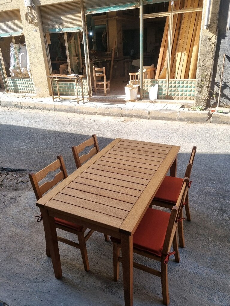 ahşap masa sandelye uretimi balıkçı restorant cafe | Türkiye'deki ...