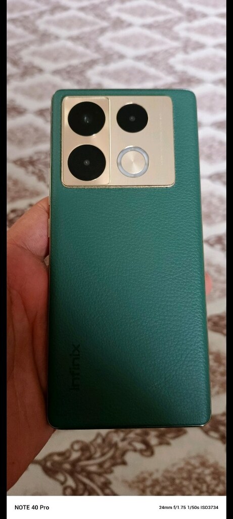 infinix not 40 pro 12 +12 GB 256 GB yurtdışı kayıtlı kavisli ekran ...