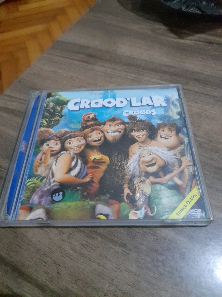 VCD ORİJİNAL CROOD'LAR [THE CROODS] ÇİZGİ FİLM,ANİMASYON FİLMİ ...