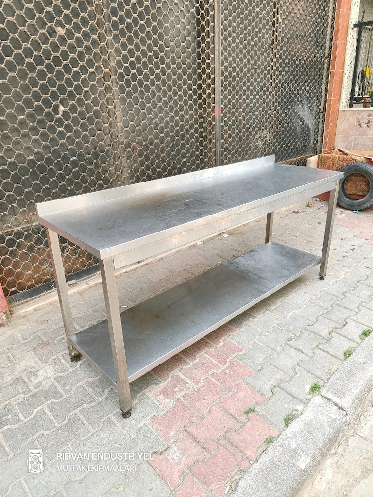 krom tezgah hazır mutfak paslanmaz krom çalışma tezgahı - letgo'dan ...