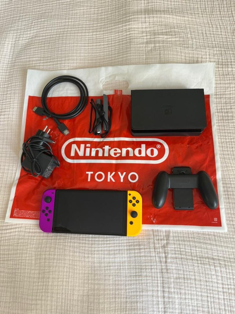 Nintendo Switch Oled Konsol Turuncu Mor | Türkiye'deki İkinci El ...