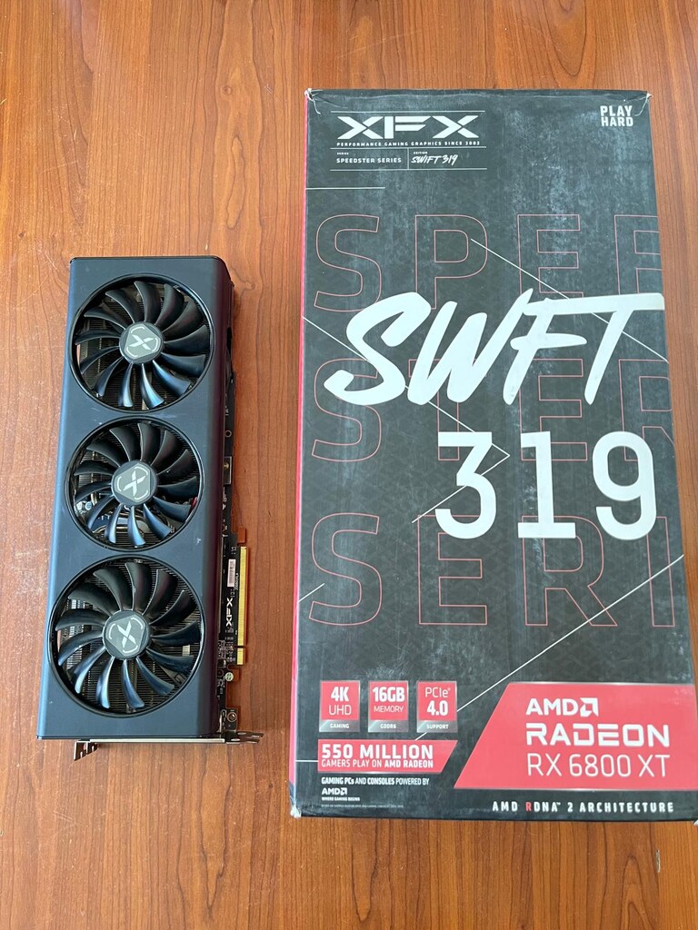 RX 6800 XT Xfx Swift 319 16 GB Ekran Kartı KUTULU TERTEMİZ | Türkiye ...