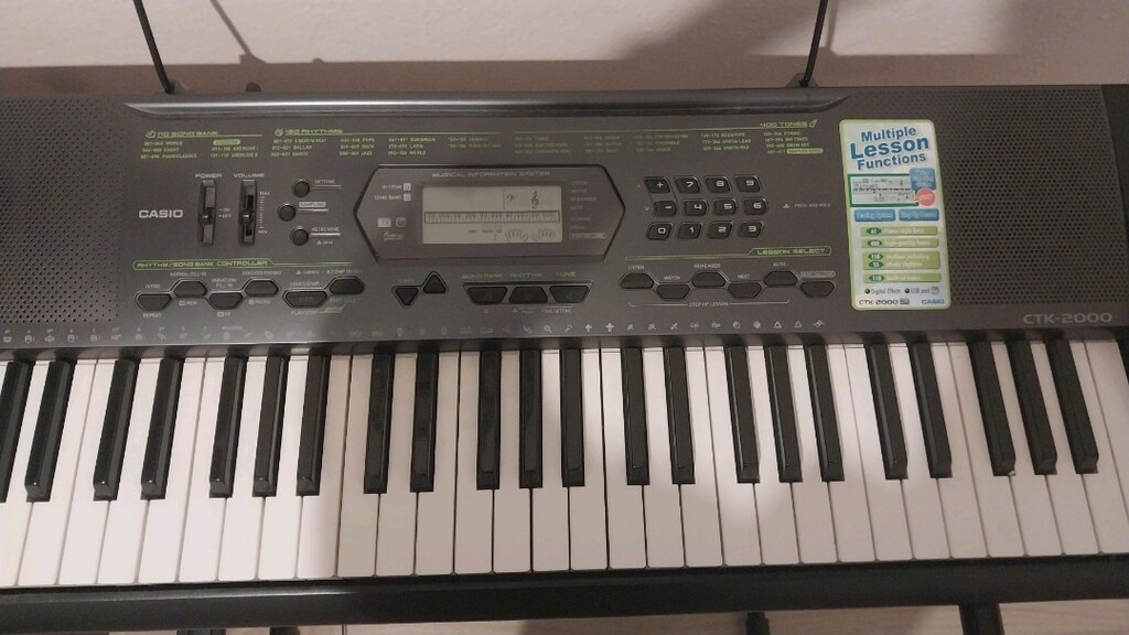 Casio Org (Ayaklı stand+adaptör birlikte) | Türkiye'deki İkinci El ...