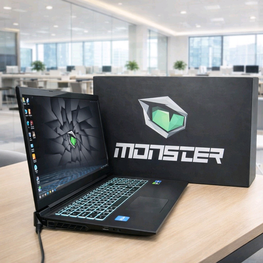 Monster Tulpar / 8 Gb Rtx4060 / 140w / 16 Ram / 500 Ssd / 144 Hz / İ7 ...