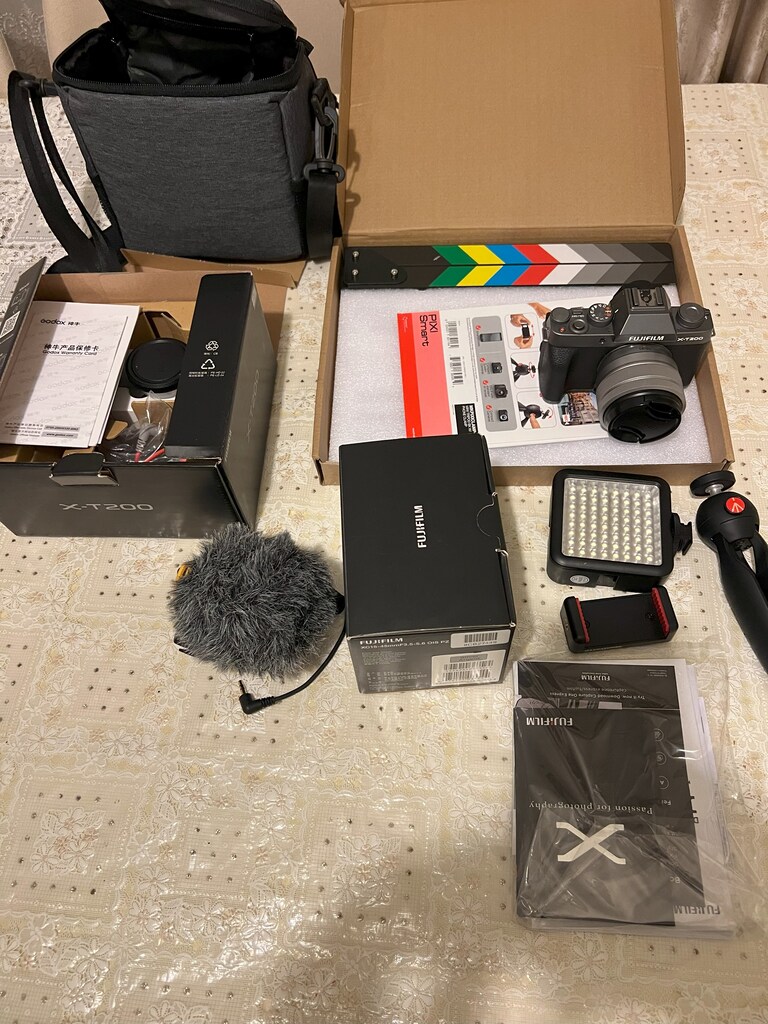 X-T200 Vlogger Kit Full Set - Sıfırından Uygun Fiyata Al
