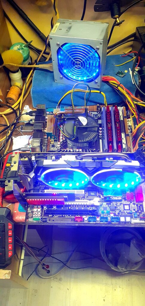 X58 ASUS P6TD Deluxe (LGA 1366 Pin) NVMe M.2 SSD BIOS Destekli Anakart ...