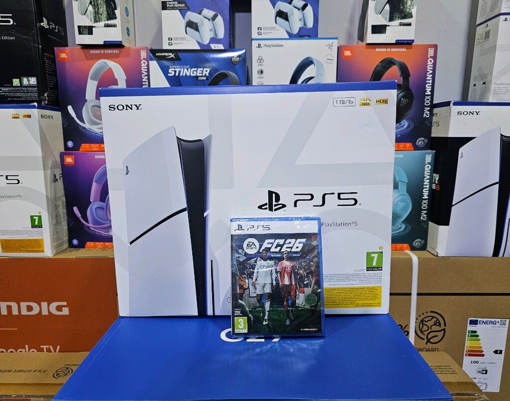 Ps5 Slim 1 TB CDli Sürüm*Fc26 Türkçe Cd*Sıfır*2 Yıl Garanti*CFI-2116 ...