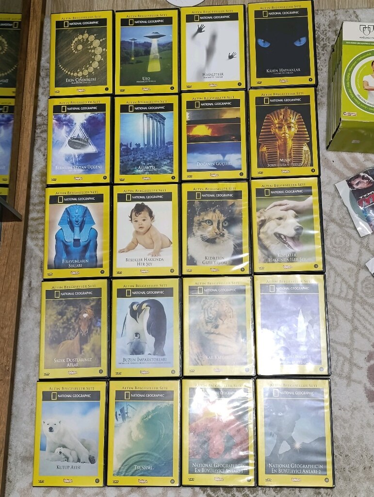 National Geographic Özel Seri DVD Arşivi + Film DVD’leri | Koleksiyon ...