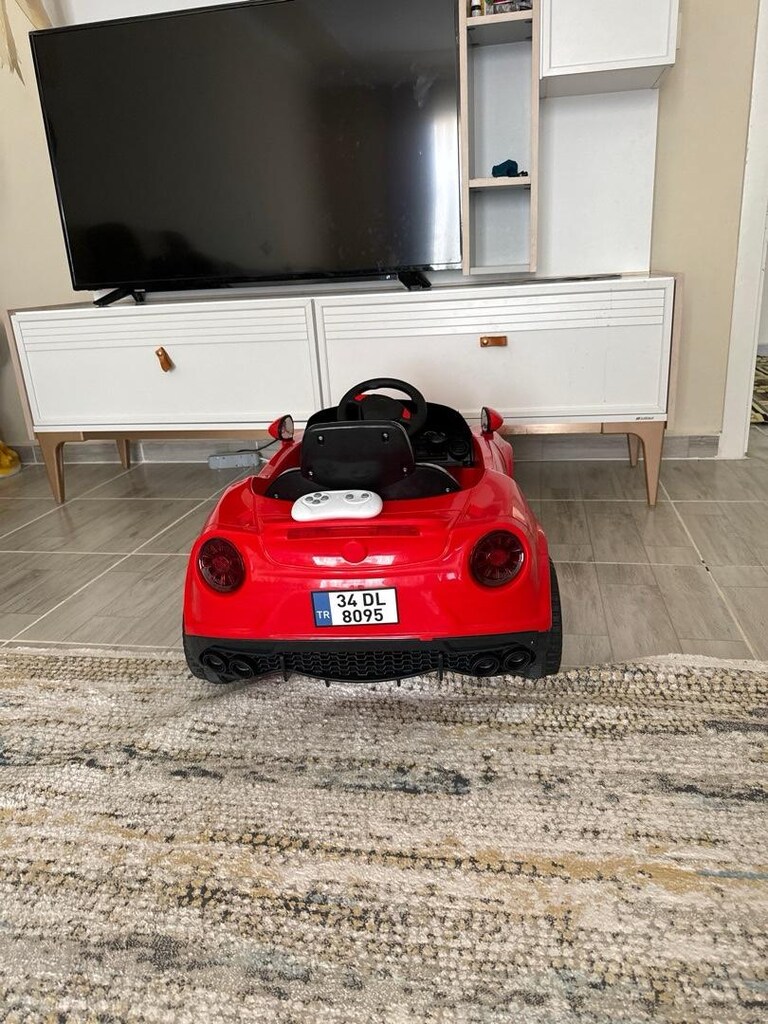 Dolu Toy Factory Sport Coupe 12V Kumandalı Kırmızı Akülü Araba ...
