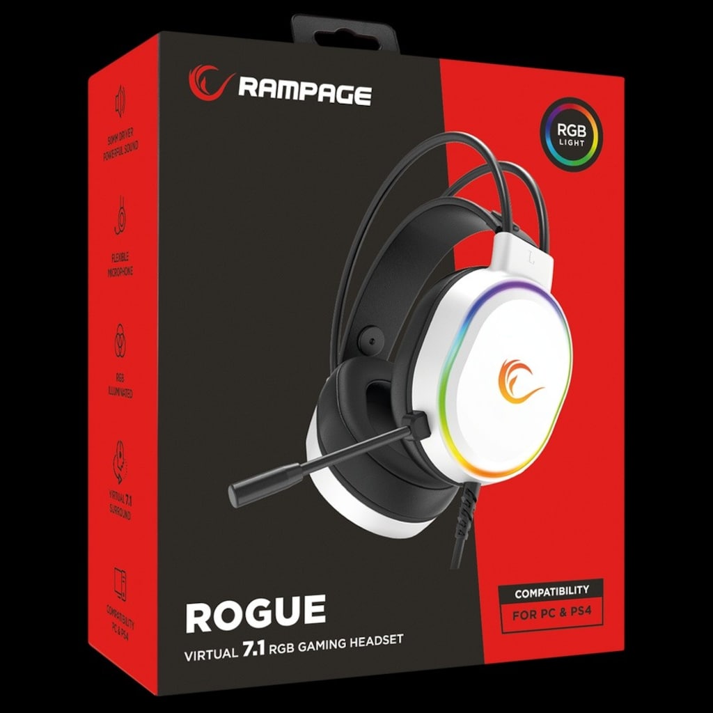 Rampage Rogue RGB 7.1 Gaming Kulaklık - letgo'dan Sıfırından Uygun ...