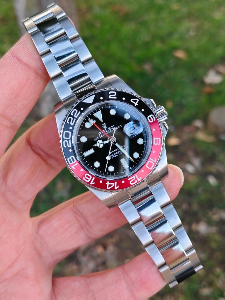 ROLEX GMT MASTER 41 MM..SIFIR SAYILIR..SADECE JİLATİNİ AÇILDI ...