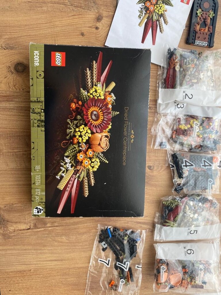 LEGO DRİED FLOWER CENTREPİECE ÖZEL SERİ | Türkiye'deki İkinci El ...