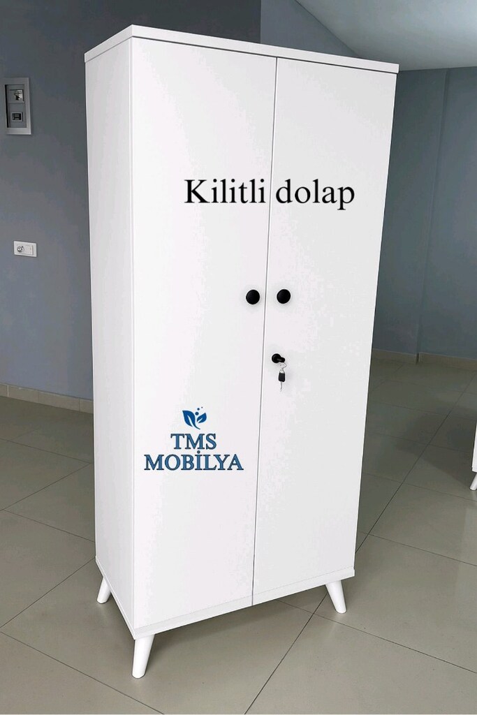 Mdf Dolap kilitli dolap 180x70x40 raflı 6 bölmeli - letgo'dan ...