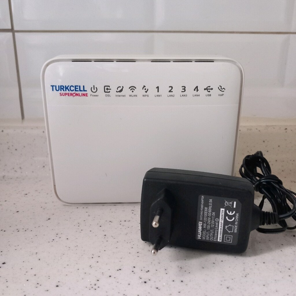 Vdsl modem Huawei HG658 V2 VDSL2 4 Port 300MBPS Modem - Sıfırından ...