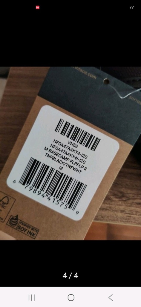 ORJİNAL The North Face Erkek BASE CAMP FLIP-FLOP II NF0A47AAZU31 THE N ...