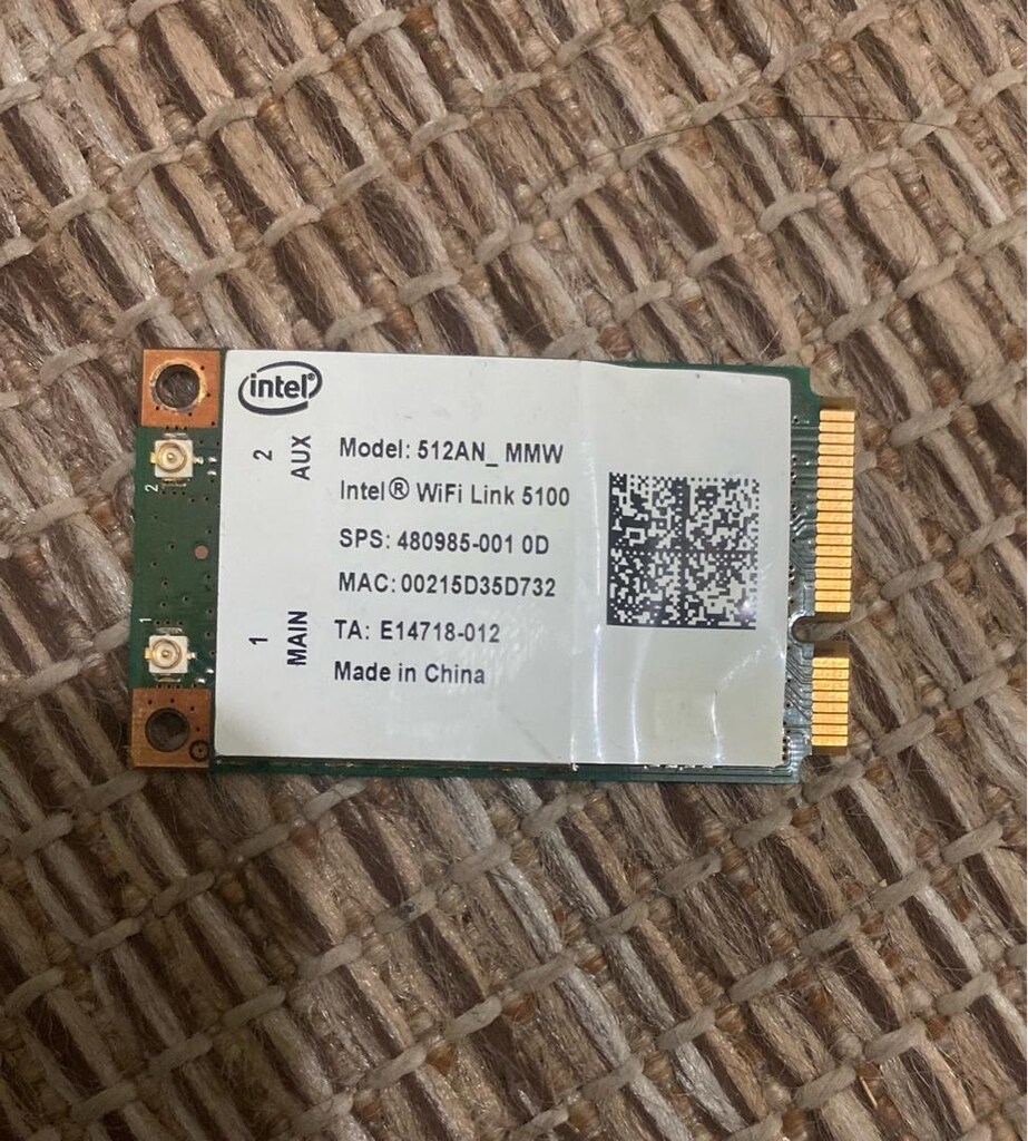 İntel 512AN_MMW 2.4ghz ve 5ghz destekli wifi kartı - Sıfırından Uygun ...