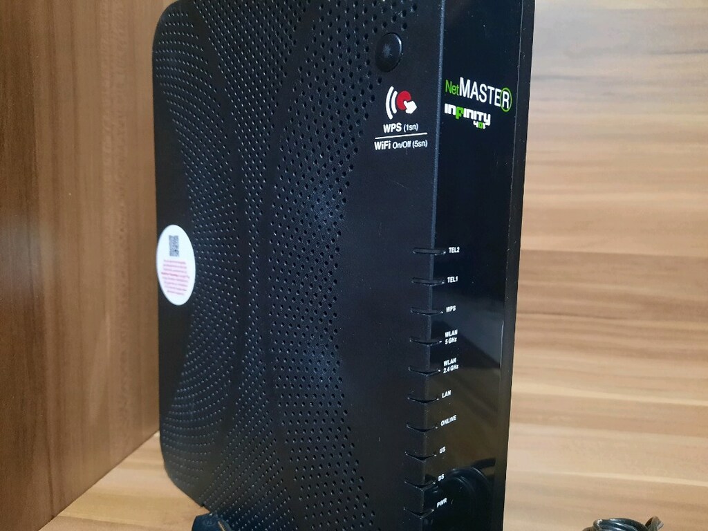KABLO MODEM, 5G VE 2.4G, NETMASTER INFINITY 401, 7621 - Sıfırından ...