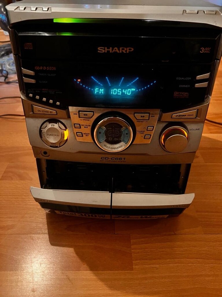 sharp cd-c661 cd/kaset çalar | Türkiye'deki İkinci El Eşyaları Al & Sat ...