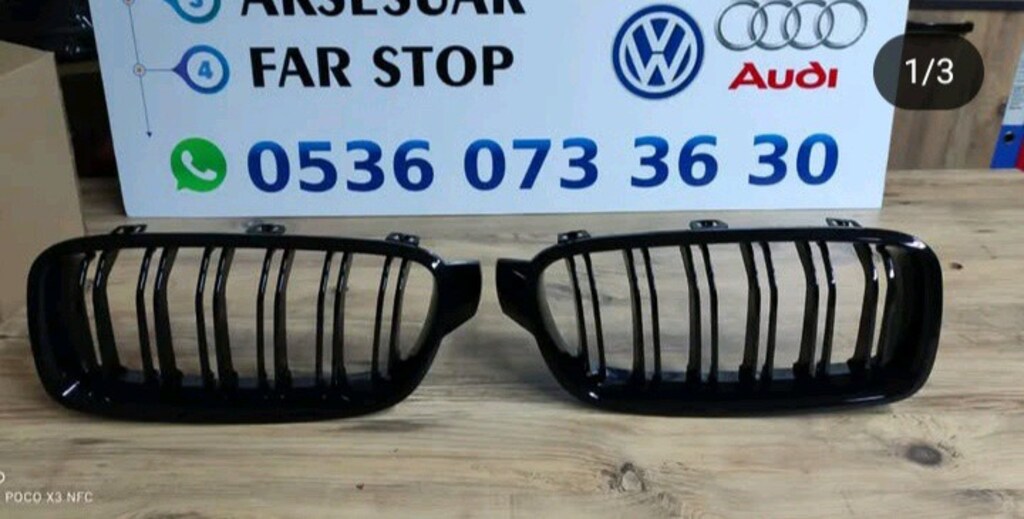 Bmw 3 Serisi F30 M3 Tip Çift Çıta Piano Black Panjur Seti - letgo'dan ...