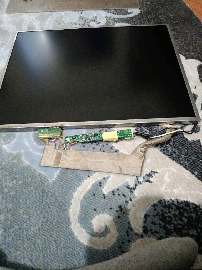 HP OmniBook Retro Laptop LCD Ekran Paneli, Flex Kablo ve İnverter Seti ...