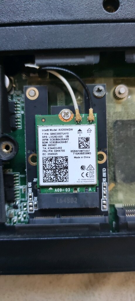 Intel Ax 200 Wifi 6 ve Bluetooth 5.0 bütünleşik kart - Sıfırından Uygun ...