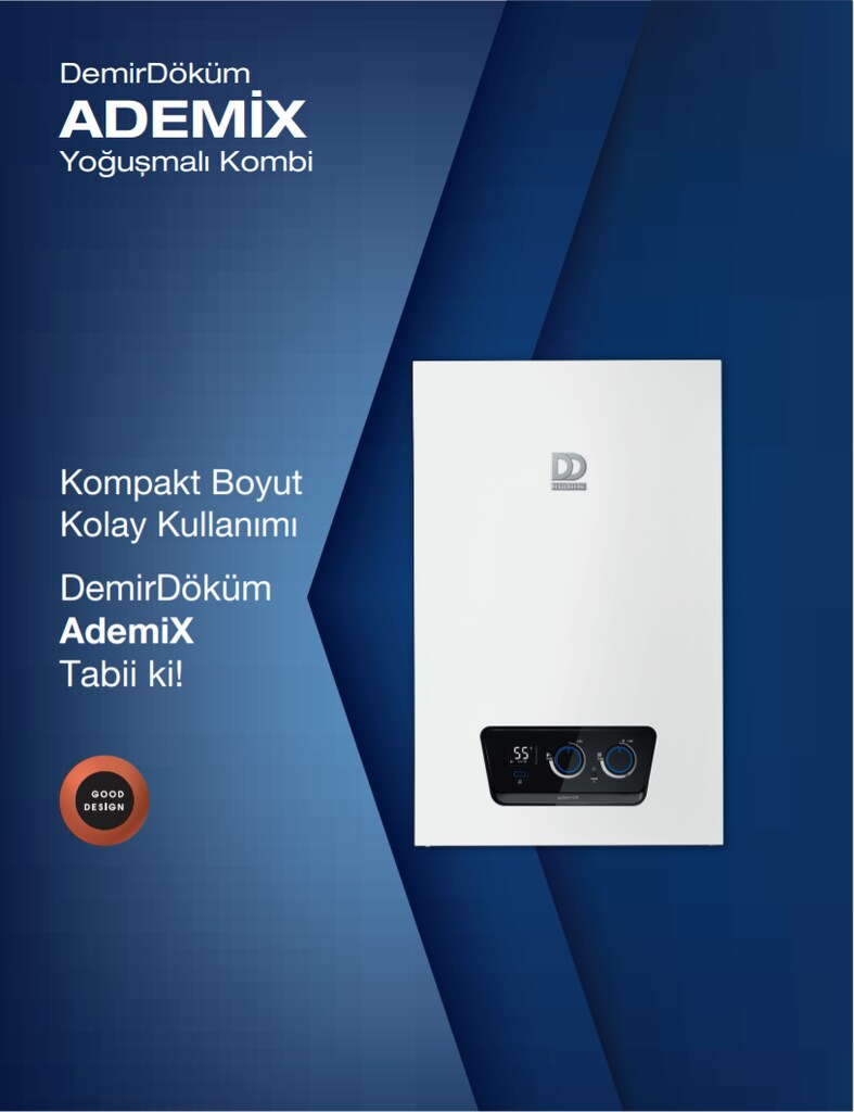 Demirdöküm Ademix P 28/28As/2 (H-Tr) 20.640 Kcal/H kombi - letgo'dan ...
