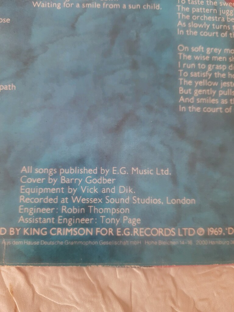 33 luk King crimson in the court of the crimson king | Türkiye'deki ...
