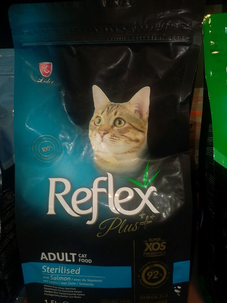 2 paket 1.5 kg reflex plus somonlu kısır kedi maması - letgo'dan ...
