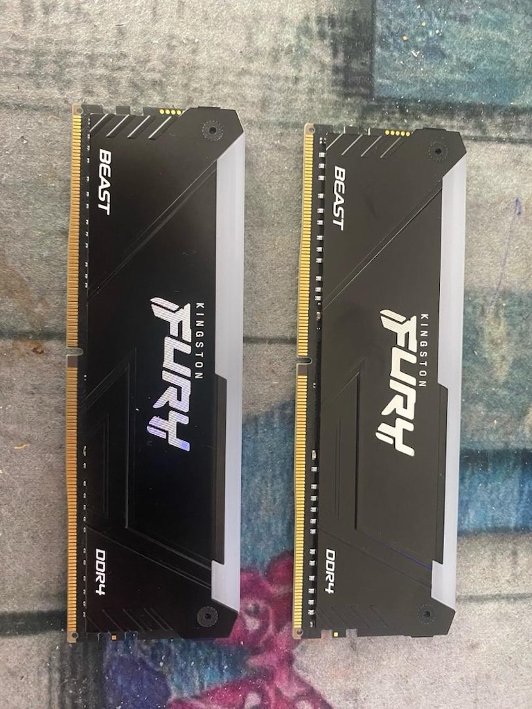 Kingston fury 2x8 16 GB RGB led ram | Türkiye'deki İkinci El Eşyaları ...