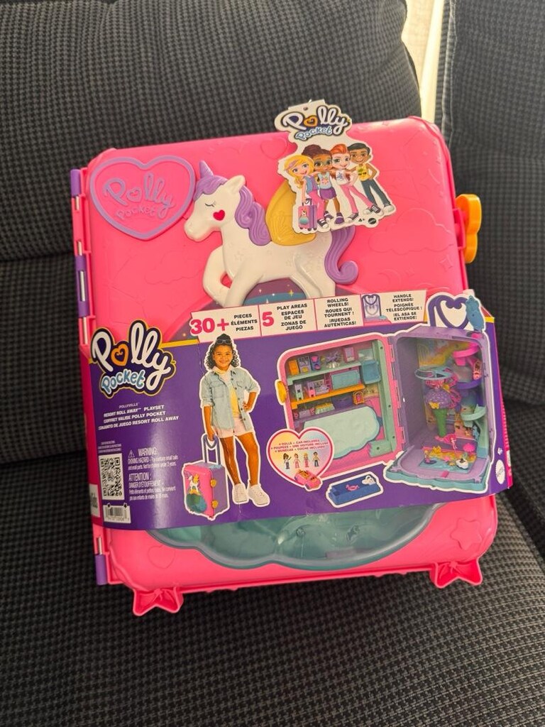 Polly Pocket Resort Roll Away valiz oyuncak | Türkiye'deki İkinci El ...